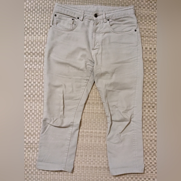 6397 | Jeans | 6397 Shorty Jeans Stone Womens Size 27 Button Fly Made ...